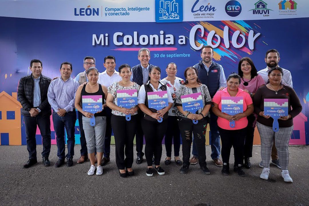 Arranca programa “Mi colonia a color” en León - CaracolEnMovimiento