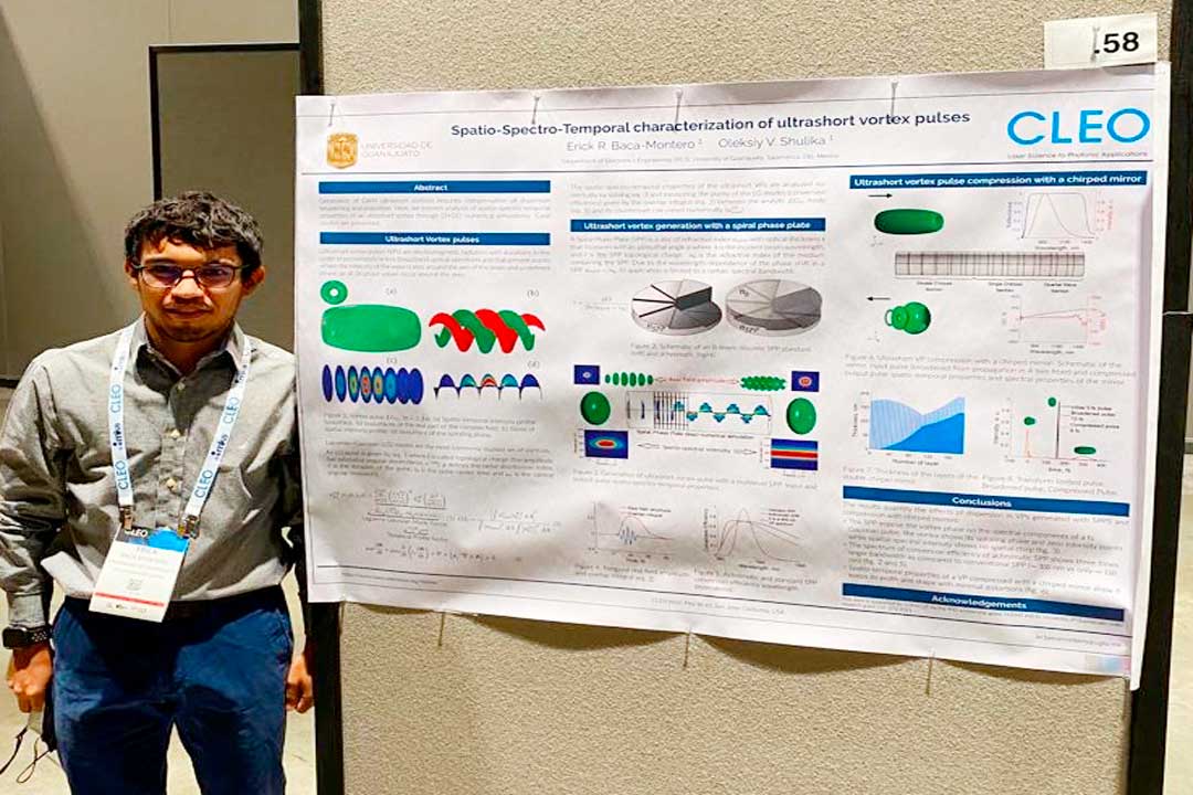 Alumno UG participa en congreso internacional de ciencia láser “CLEO ...