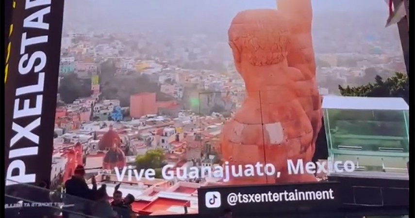 Proyectan el encanto de Guanajuato Capital en el afamado Times Square ...