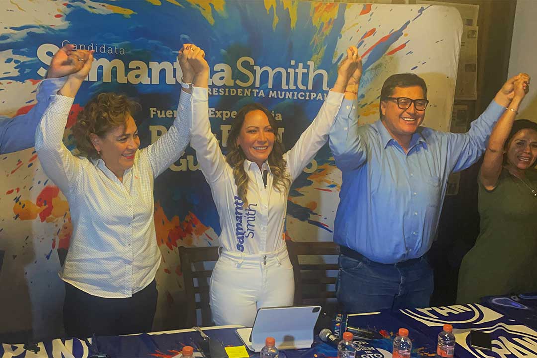 Dedico este triunfo a las mujeres: Samantha Smith, segunda alcaldesa en ...